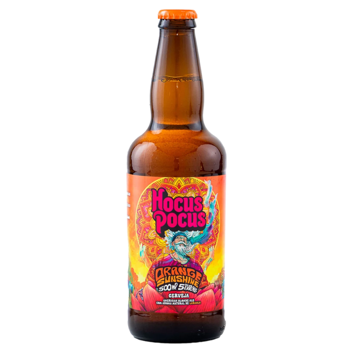 Cerveja American Blond Ale Orange Sunshine Hocus Pocus Garrafa 500ml ...